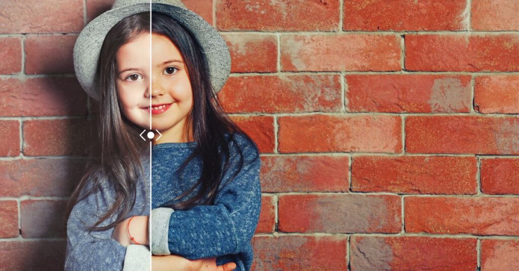 WP Photo Reveal Comparison Slider Effect