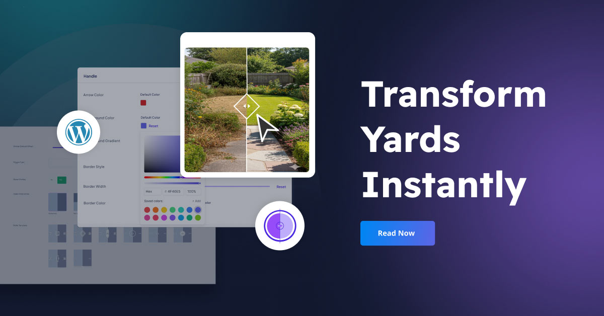 How to Use a Before After Slider for Landscaping Projects on WordPress ...