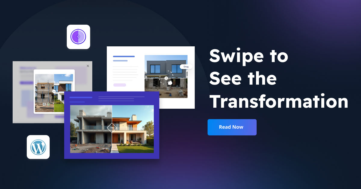 Showcase Projects with a Before After Slider for Home Builders on ...